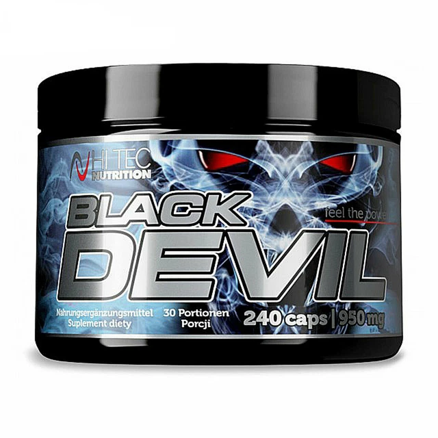 HI TEC BLACK DEVIL 240 CAPS Pre-Workout Booster EUR 26,97 - PicClick FR