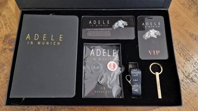 ADELE IN MUNICH 2024 VIP Concert Gift Box - Exclusive Memorabilia Set £ ...