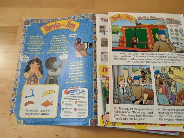 3 KIDS MAGAZINES Fun To Learn Redan, Ragdolls Rosie and Jim, Early ...