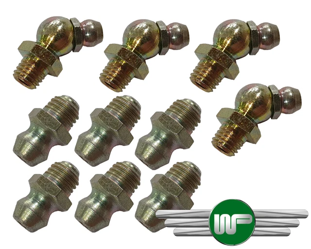 CLASSIC MINI GREASE Nipple Set Ball Joint Radius Arm 4 x UHN445 & 6 x ...
