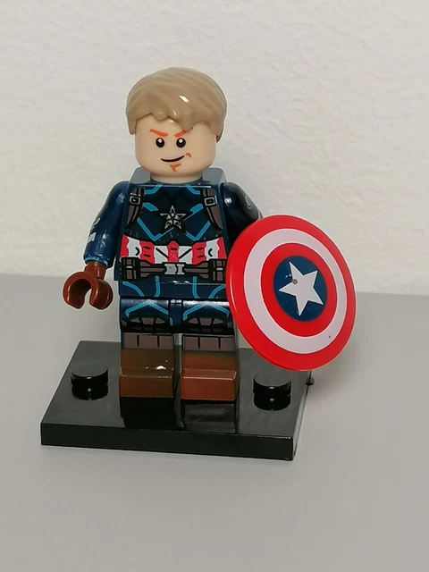CAPTAIN AMERICA MINIFIGURE From Marvel Brick EUR 15,00 - PicClick FR