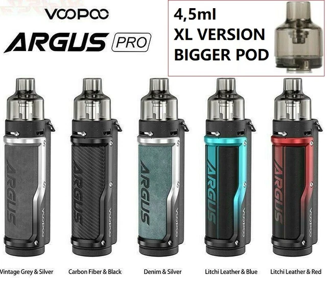 VOOPOO ARGUS PRO 80W Mod Pod Kit 3000mAh Ultimate Flavor PnP Tank Coils ...