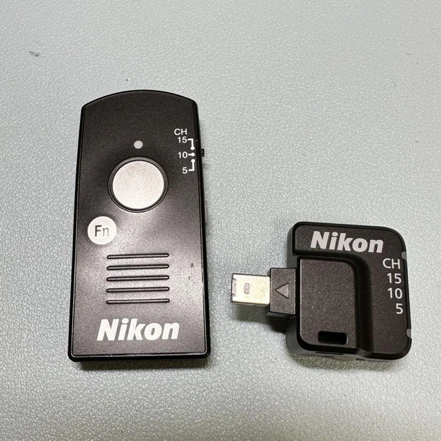 WIRELESS REMOTE CONTROLLER WR-R11b WR-T10 Set Black Camera Accessories Nikon $252.27 - PicClick AU