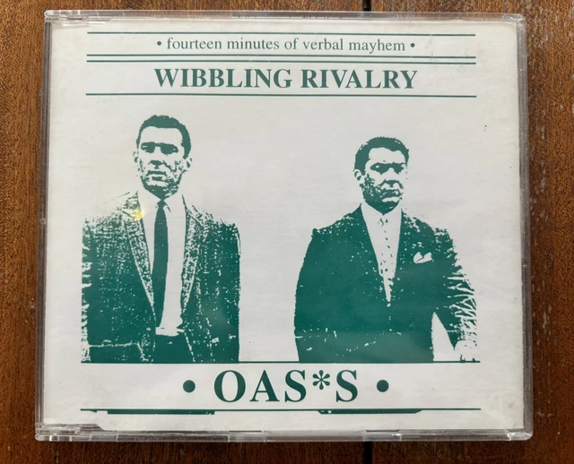 OASIS - WIBBLING Rivalry (Liam and Noel interviews) 1995 - Rare CD £5. ...