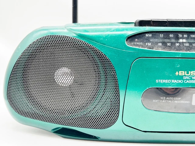 VINTAGE BUSH SRC 161 Stereo Radio Cassette Recorder Portable Tape ...