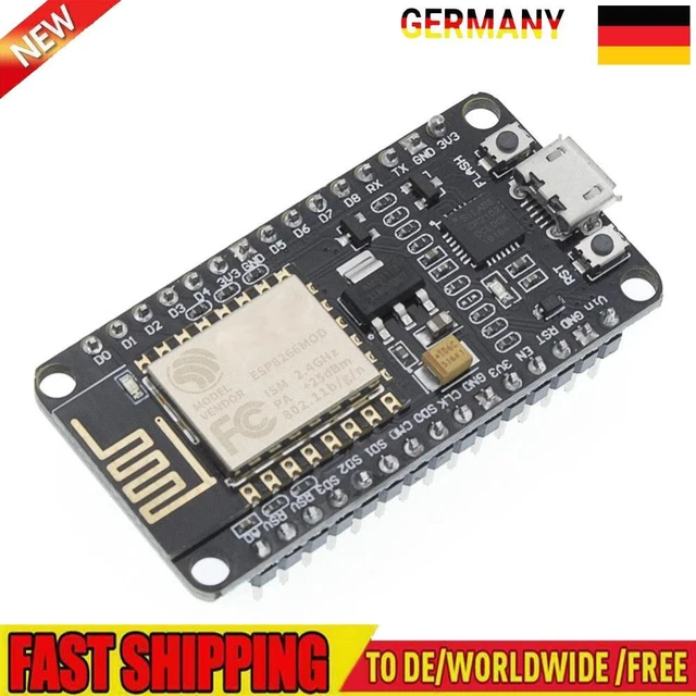 ESP8266 DEV BOARD NodeMcu modulo seriale open source per Arduino (V3 CH340) EUR 8,77 - PicClick IT