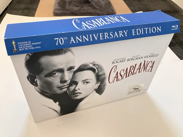 CASABLANCA [70TH ANNIVERSARY Collectors Limited Edition] (Blu-ray / DVD , 1942) £42.32 - PicClick UK