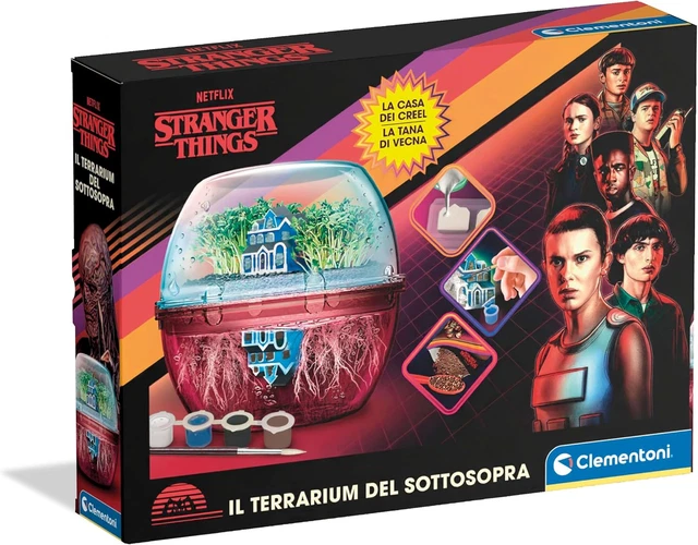 SCIENZA - TERRARIUM Stranger Things, Dalla Serie Netflix, Gioco ...