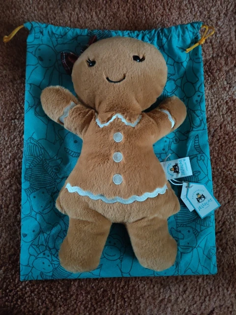 JELLYCAT GINGERBREAD RUBY Soft Toy £24.10 - PicClick UK