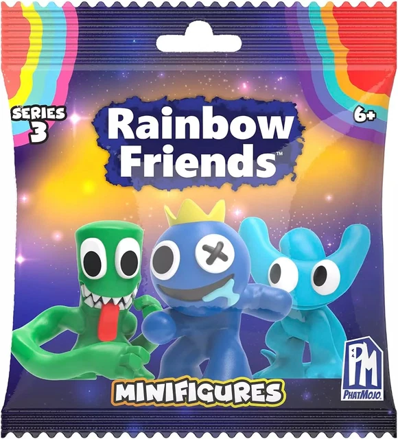 FIGURKA RAINBOW FRIENDS Blindbox Mysterybox saszetka Gren Blue Cyan ...