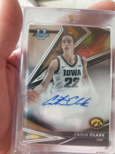 BOWMAN UNIVERSITY BEST Caitlin Clark 2022 automático BOA-CC EUR 291,94 ...