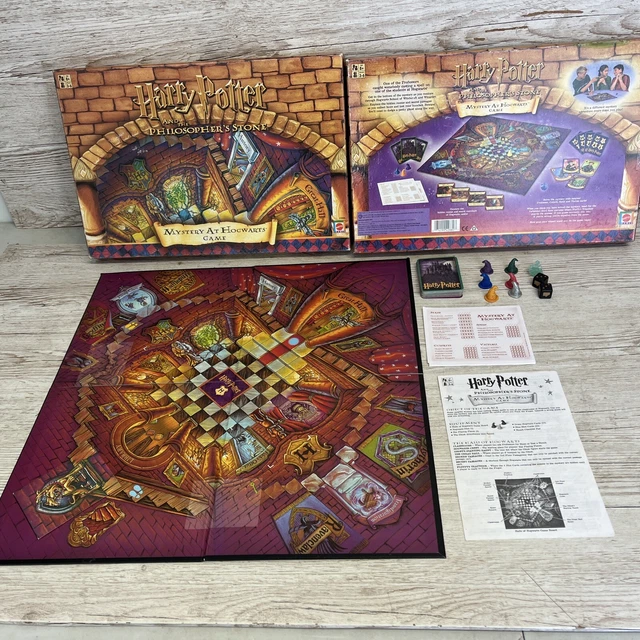HARRY POTTER AND the Philosophers Stone Mystery at Hogwarts Board Game ...