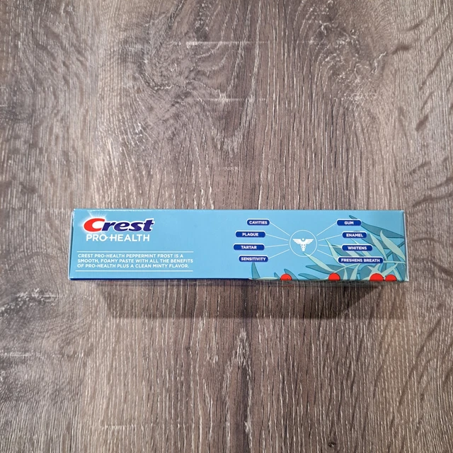 CREST PRO-HEALTH PEPPERMINT Toothpaste Gel, 121g $52.65 - PicClick CA