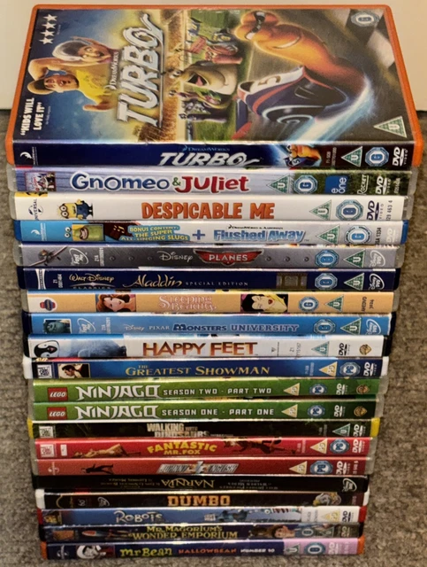 KIDS DVD BUNDLE Children’s Job Lot movies animation, Walt Disney £10.08 - PicClick UK