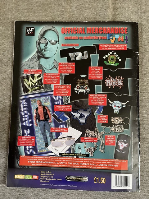 WWF/WWE SMACKDOWN STICKER Album EMPTY plus Stickers £35.00 - PicClick UK