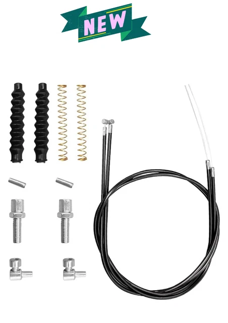 ROLLATOR WALKER BRAKE Cable Replacement Kit - High Quality Steel Wire ...