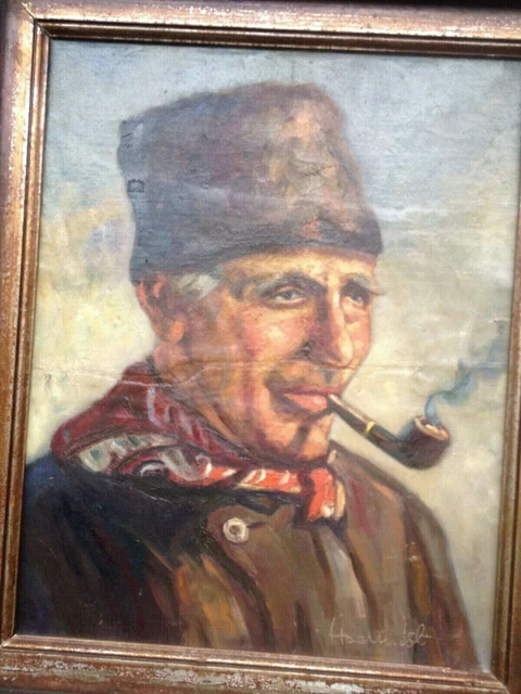 ::HARRY HAERENDEL *1896-1991 Hamburg Fischer Sailor Portrait North Sea ...