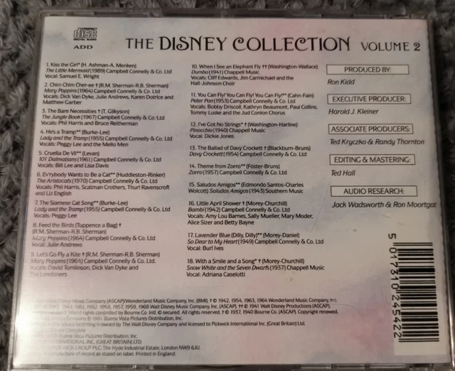 THE DISNEY COLLECTION - Volume 2 (CD) £6.95 - PicClick UK