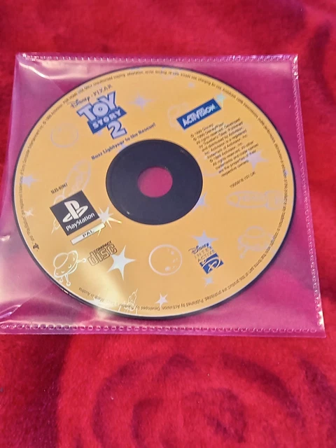 TOY STORY 2 Buzz lightyear to the rescue Sony PlayStation 1 PS1 Disc ...