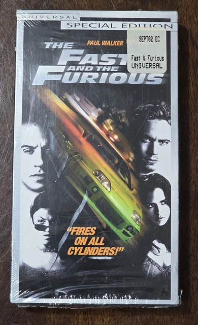 The Fast And The Furious Vhs