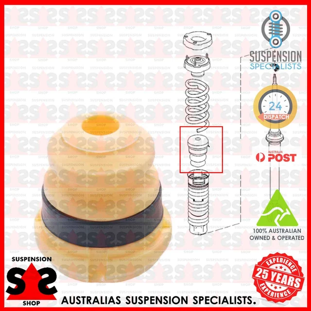 FRONT AXLE RUBBER Buffer, Suspension Suit MERCEDES-BENZ E-Class E 280 (211.054) EUR 29,00 ...