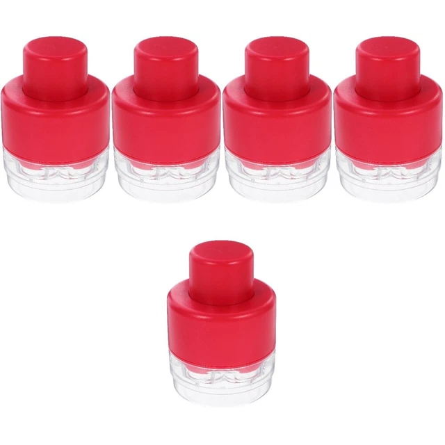 5 COUNT RED Date Core Pitter Cherries Tool Fruit Remover Apple Corer £ ...