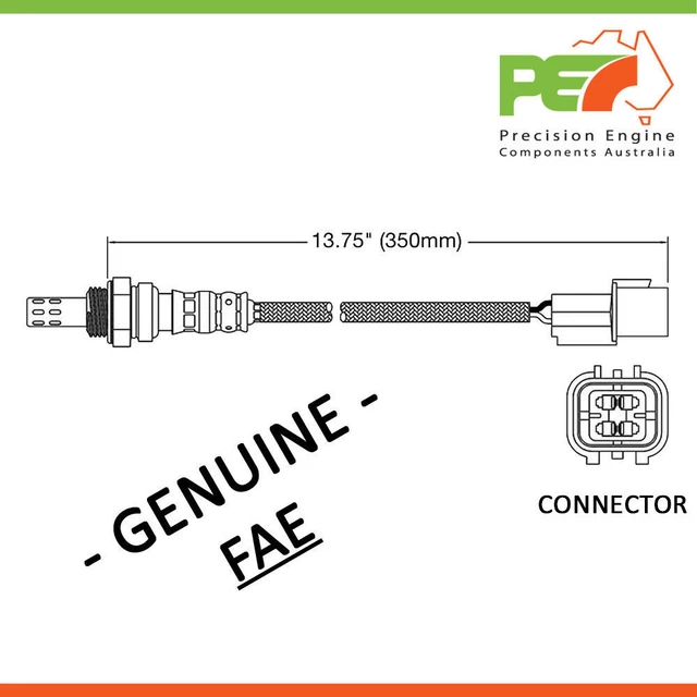 NEW * FAE * Oxygen Sensor O2 For Holden Barina Viva TK JF 1.6L F16D3 ...