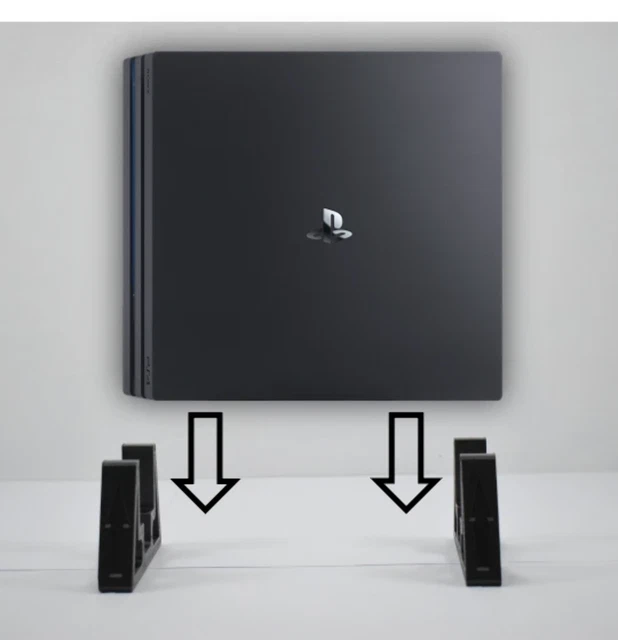 PS4 PRO CONSOLE Vertical Stand Adjustable, Diffrent Colours Available ...