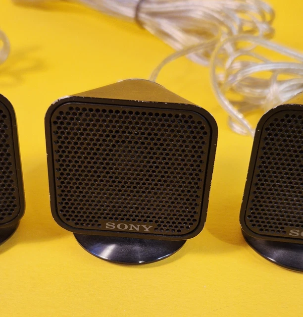 SONY SS-IS10 MINI Satellite Speakers | Set of 3 | Surround Sound ...