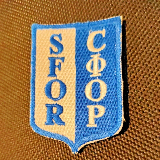 BW NATO VERBANDSABZEICHEN SFOR Stabilasation Force Abzeichen neu aus ...