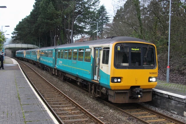 143602+143610+142081 ARRIVA TRAINS Wales 6x4 Quality British Rail Photo ...