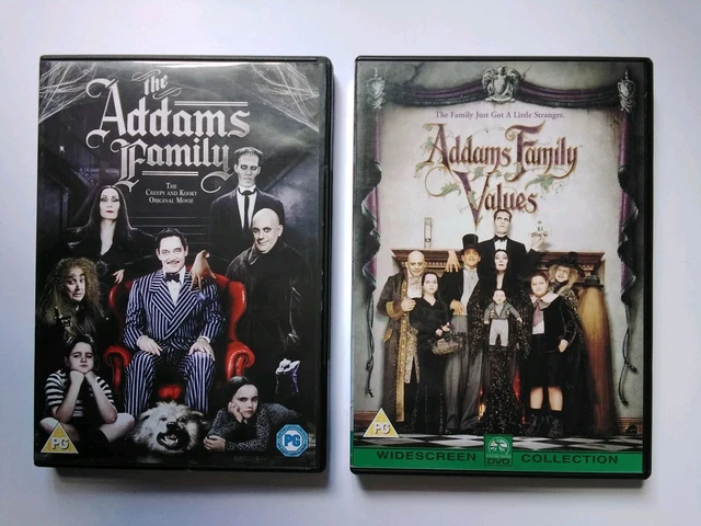 THE ADDAMS FAMILY / Addams Family Values DVD £6.99 - PicClick UK