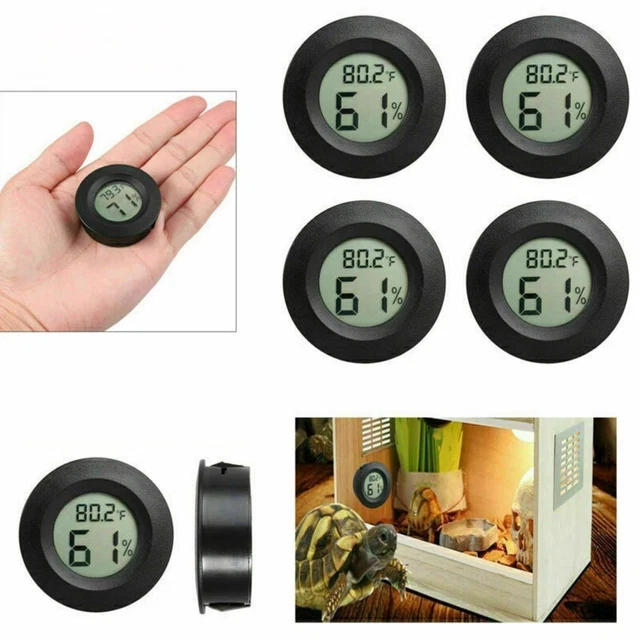 ELECTRONIC SENSOR MINI LCD Thermometer Humidity Meter Fridge Monitoring ...