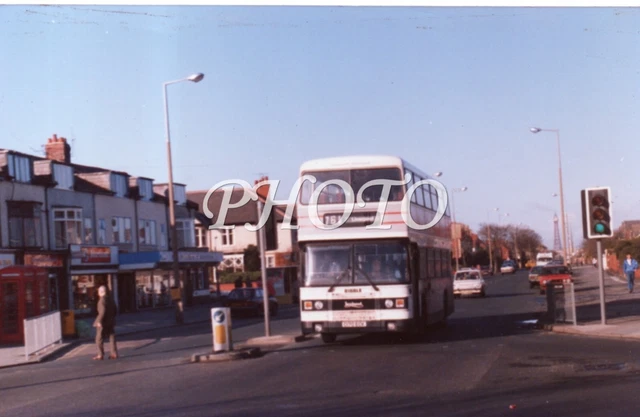 RIBBLE MOTOR SERVICES LEYLAND OLYMPIAN BUS 2170 6x4 PHOTO BLACKPOOL ...