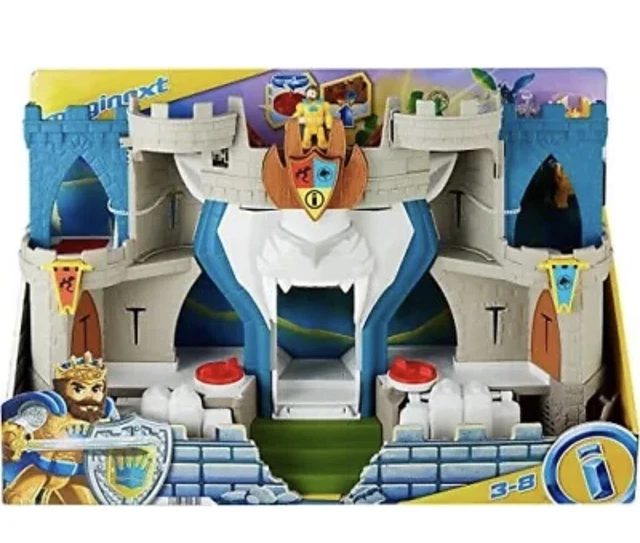FISHER-PRICE IMAGINEXT THE Lion's Kingdom Castle Medieval Themed ...