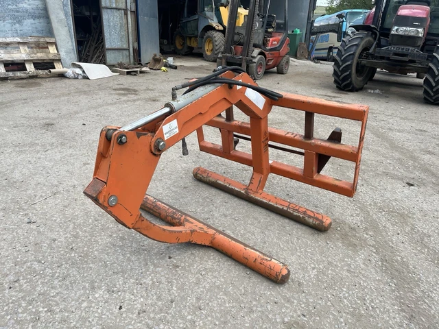 RITCHIE BALE GRAB. Squeezers Loader Tractor Trailer Mower Tedder Rake ...