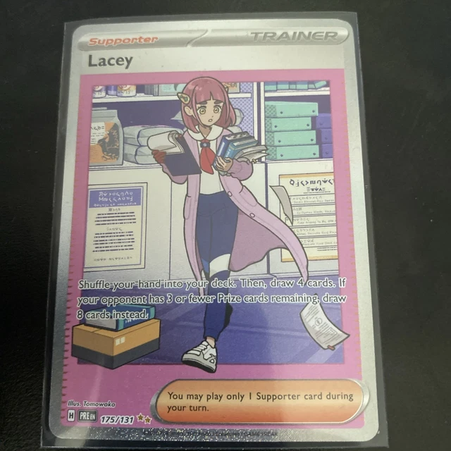 POKEMON TCG LACEY Prismatic Evolutions Special Illustration Card 175/ ...