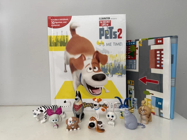 MY BUSY BOOK The Secret Life Of Pets Storybook Playmat & 10 Figures £31 ...