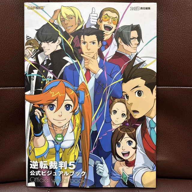 PHOENIX WRIGHT ACE Attorney 5 Dual Destinies Official Visual Art Book Capcom EUR 32,89 - PicClick DE
