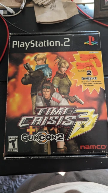TIME CRISIS 2 &3 Vampire Night +2 GunCon 2 armes PlayStation 2 PS2 ...