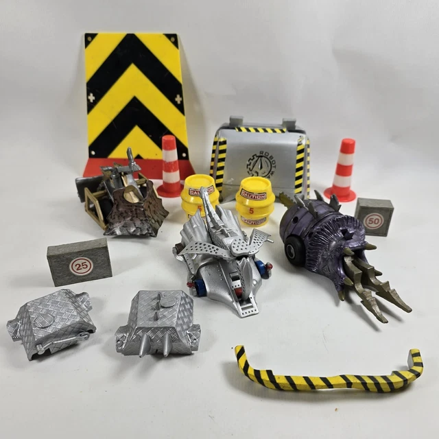 ROBOT WARS RAZER Shunt Matilda & Accessories Lot Logistix 2000 Pull ...