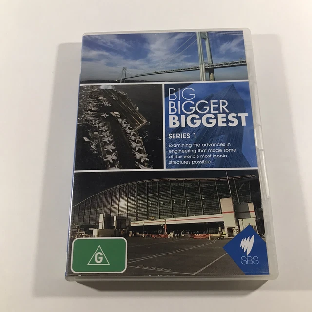 BIG BIGGER BIGGEST Series 1 DVD Region Free PAL SBS Television Show $12 ...