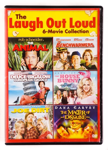 THE LAUGH OUT LOUD 6- MOVIE COLLECTION DVD, Joe Dirt, House Bunny, The ...