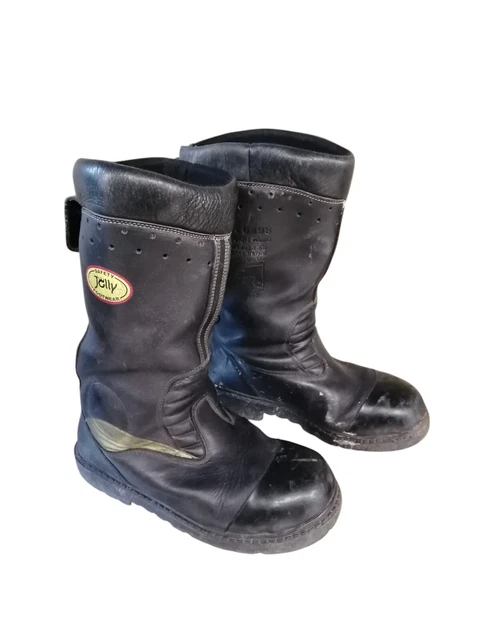 EX FIRE & Rescue Jolly Gore-Tex Fire Firefighter Safety Leather Boots ...