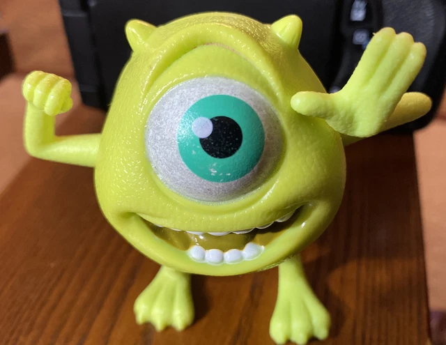 DISNEY PIXAR MONSTERS Inc Mike Wazowski McDonalds Action Figure Toy UU ...
