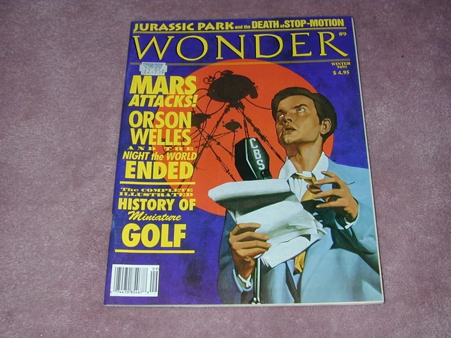 WONDER MAGAZINE # 9, Orson Welles, Jurassic Park and Stop Motion ...