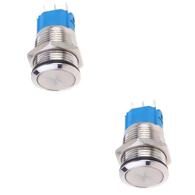 LATCHING PUSH BUTTON Tool Boxes Push Button On/Off Button Switch £8.48 ...