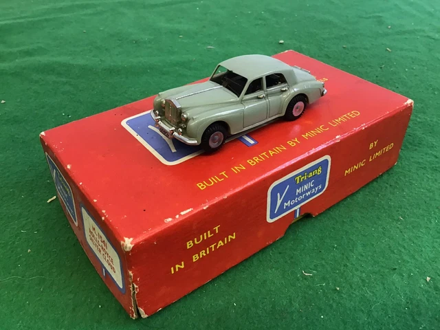 TRIANG MINIC MOTORWAYS Motor Tested Working Rolls Royce Green £22.00 ...