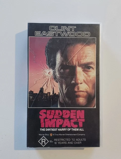 SUDDEN IMPACT CLINT Eastwood (1983) - Warner Home Video 1994 Re-Issue ...