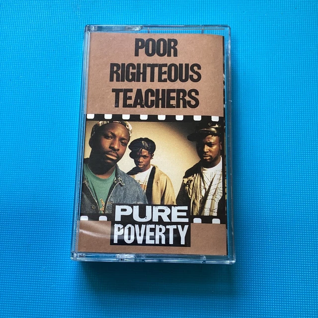 POOR RIGHTEOUS TEACHERS - Pure Poverty 1991 Original Cassette Tape HIP ...